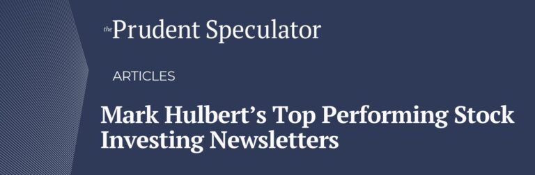 Mark Hulbert’s Top Performing Stock Investing Newsletters