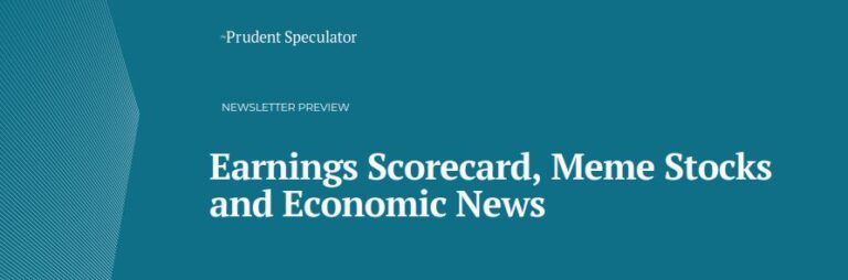 Earnings Scorecard, Meme Stocks and Economic News